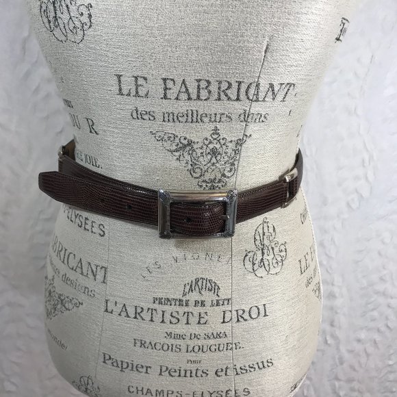 Brighton | Accessories | Brighton Vintage 2329 Brown Leather Belt ...